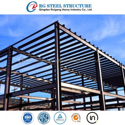 China Prefab Building Commercial Warehouse Industrial Fabricated Workshop Prefab Office Farm Metal Shed for sale