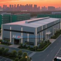 China Custom Steel Structure Warehouse Lightweight Galvanized Prefab Building for sale
