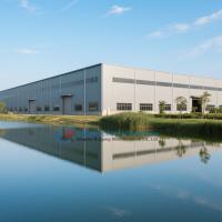 China High-Strength Prefabricated Steel Structure Warehouse With Anti Corrosion Treatment for sale