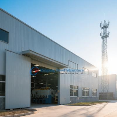 China Lightweight Durable Galvanized Steel Structure Warehouse with Modern Contemporary Aesthetics for sale