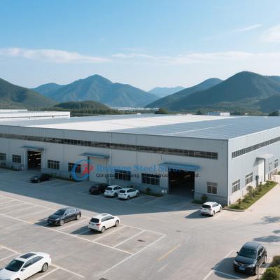 China Insulated Steel Warehouse Structure With Galvanized Or Painted Surface for sale