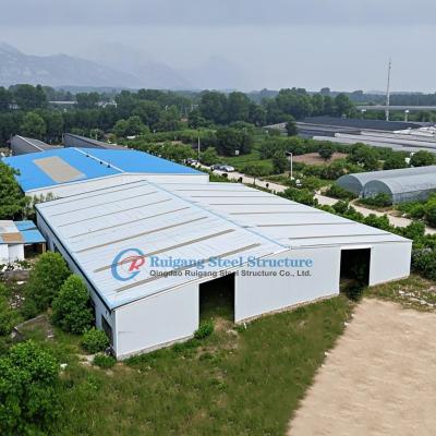 China Safe Heavy-Duty Large-Span Steel Structure Warehouse With Advanced Fire Protection And Seismic Resistance Capabilities for sale