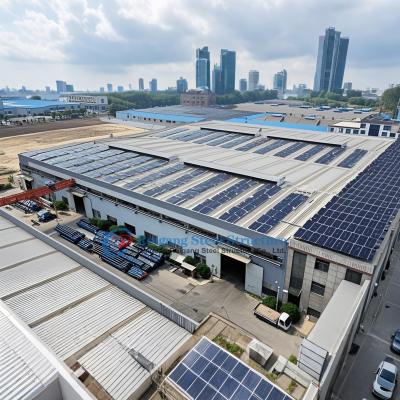 China Steel Structure Buildings For Storage Metal Workshop And Plants Lightweight for sale