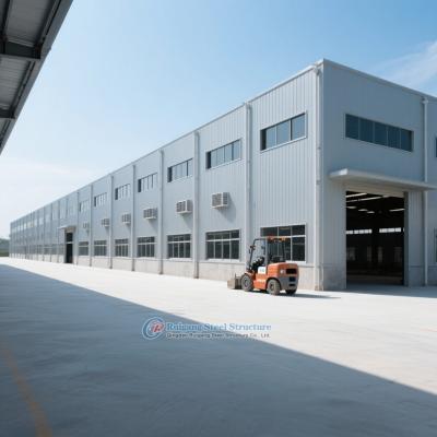 China Metal Material Steel Prefab PEB Steel Structure House for Warehouse Building for sale