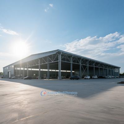 China Prefab Light Steel Frame Storage Sheds Design Steel Structure Warehouse Building for sale