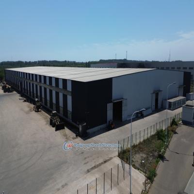 China Custom Steel Structure Warehouse with Galvanized or Painted Finish for sale