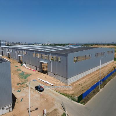 China Prefabricated High Rise Buildings PEB Steel Structure Fabrication for sale
