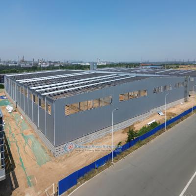 China Pre-Engineered Prefabricated Steel Structure Building For Industrial Factory With Large Span for sale