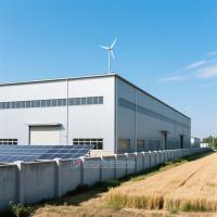 China Custom Steel Structure Warehouse with Galvanized or Painted Finish for sale