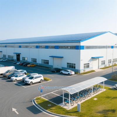 China Custom Steel Structure Warehouse with 50-Year Lifespan for sale