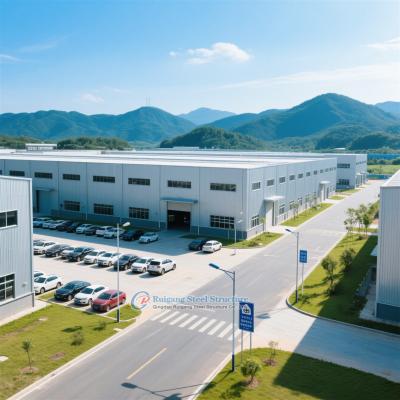 China Custom Steel Structure Warehouse High Wind Resistance 50+ Years Lifespan for sale