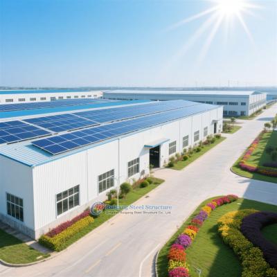 China Custom Steel Structure Warehouse Lightweight Modern Design for sale