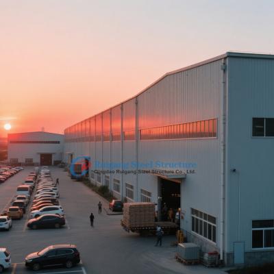 China Customized High Quality Prefabricated Steel Structure Industrial Workshop With Light Steel Frame for sale