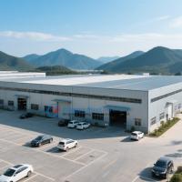 China Customized Large Span Prefabricated Steel Structure Industrial Factory Building for sale