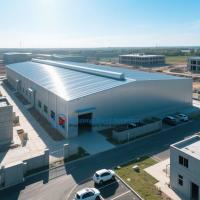 China Factory Direct Prefabricated Steel Structure Warehouse Building For Industrial Storage for sale