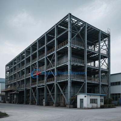 China Multi-Storey Prefabricated Light Steel Structure Building for sale
