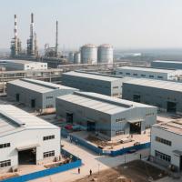 China Prefabricated Steel Structure Industrial Building For Sale With High Quality Steel Frame for sale
