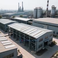 China Steel Prefab Godown Heavy Warehouse Purlin Column Peb Building for sale