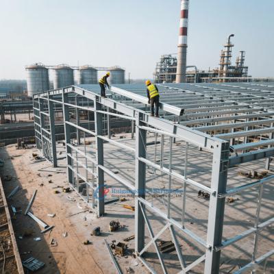 China Metal Light Weight Architecture Prefabricated Peb Steel Structure for sale