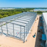 China Pre-Engineered PEB Steel Structure Building For Workshop for sale
