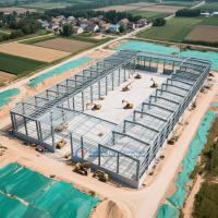 China High Quality PEB Steel Structure Factory Building For Industrial Use for sale