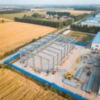 China Prefabricated PEB Steel Structure Industrial Hall for sale