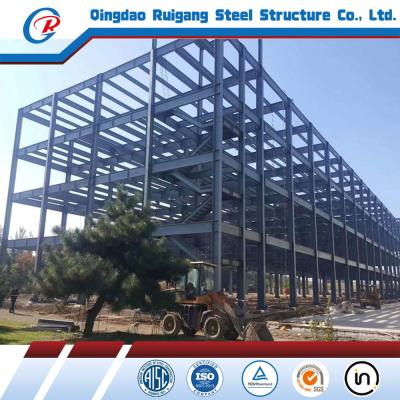 China Steel Frame Structure Prefabricated Multi-Floor Industrial Steel Building for sale