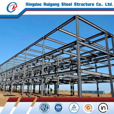 China Prefabricated Building High Strength Multi Floors Steel Structure for sale