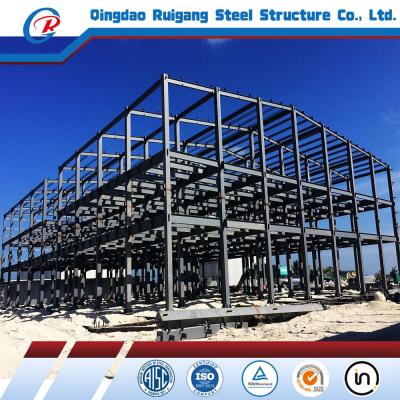 China Prefabricated Building High Strength Multi Floors Steel Structure for sale