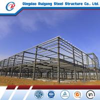 China Multi Floors Prefabricated Warehouse Steel Structure 3 Storey Prefabricated Building for sale