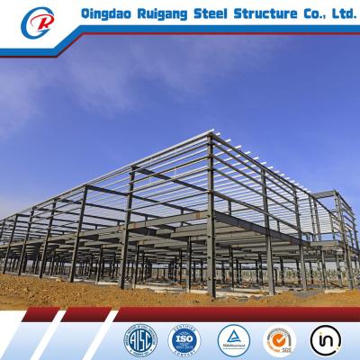 China Multi Floors Prefabricated Warehouse Steel Structure 3 Storey Prefabricated Building for sale