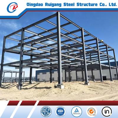 China Galvanized Steel Floor Multi Levels Steel Structure Car Parking Building for sale