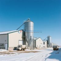 China Poultry Farm Steel Structures , Q235 Q345 Steel Cattle Buildings for sale