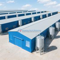 China Durable Steel Structures Manufacturing Custom Galvanized Steel Livestock Buildings for sale