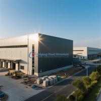 China Safety Lightweight Steel Building Q355 S355B Steel Frame Factory for sale