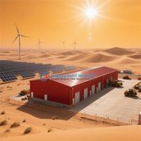 China Prefabricated Steel Structure Warehouse Storage Shed for Industrial Factory for sale