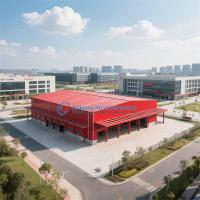 China Industrial Prefabricated Frame Construction Steel Structure Warehouse for sale