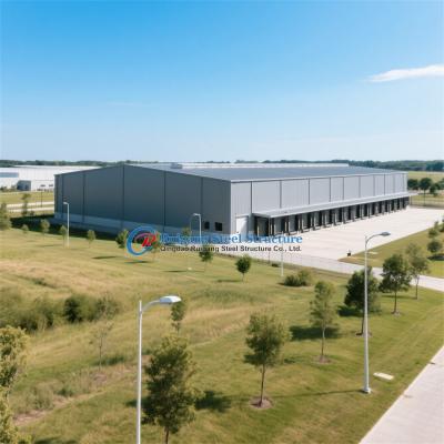 China Low Cost Steel Structure Pre-Fabricated Steel Warehouse Building for sale
