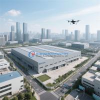 China 1000 Square Meter Prefabricated Metal Shed Hangar Building with Steel Structure Warehouse for sale