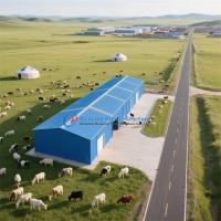 China Prefabricated Prefab Fabricated Steel Structure Warehouse Shed for sale