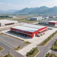 China Large Span Fireproof Prefabricated House Steel Structure Workshop Warehouse for sale