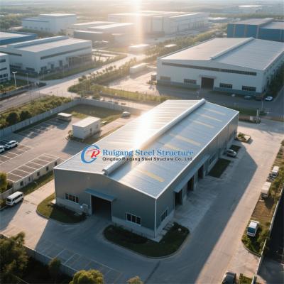 China Factory Direct Pre-Engineered Steel Structure Workshop Building For Sale With Large Span for sale