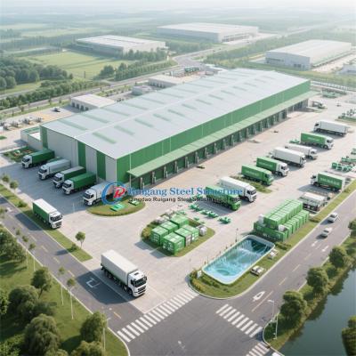 China Prefabricated Steel Building Prefab Steel Structure for sale
