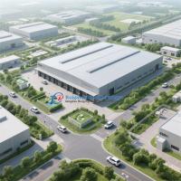 China Prefabricated Steel Frame Structure Prefab Storage Garage Metal Buildings for sale