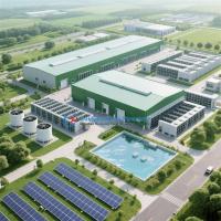 China Custom Industrial Prefabricated Pre Engineered Metal Steel Structure Storage Building for sale