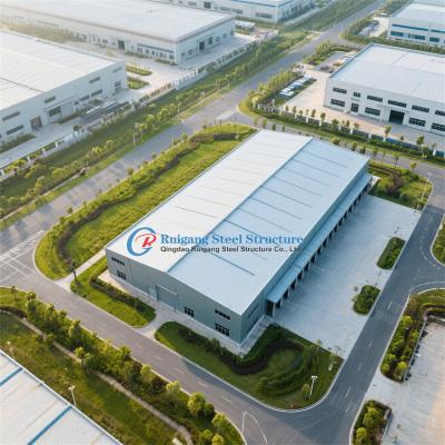China Steel Structure Factory OEM ODM Metal Market Building High-Strength Building for sale