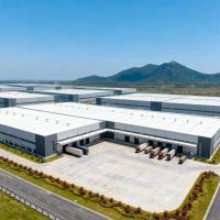 China Prefab Prefabricated Steel Structure Beam Frame Warehouse Workshop for sale