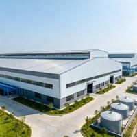China Wind Load Resistant PEB Steel Structure with Hot-dip Galvanization and Bolted or Welded Connection for Industrial and Commercial Use for sale
