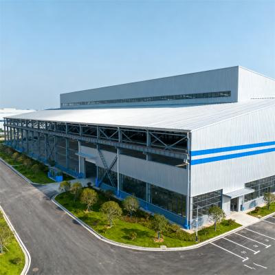 China Industrial Sheds Prefabricated Steel Frame Building Warehouse Construction for sale
