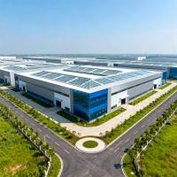 China Fabricated Industrial Prefab Workshop Warehouse Steel Structure Building Frame Construction for sale